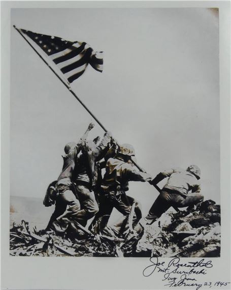 Joe Rosenthal | Raising the Flag on Iwo Jima | MutualArt