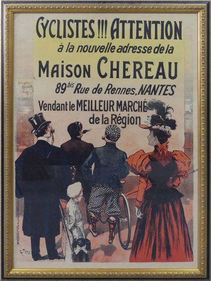 Charles Tichon | French Cycling Advertising Poster | MutualArt