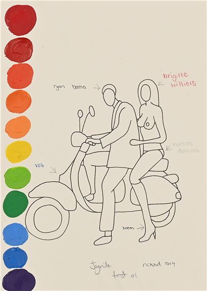 Richard Scott | Joyride Test 01 (2014) | MutualArt