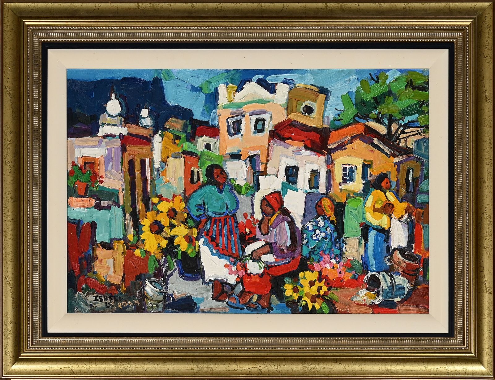 Isabel le Roux | Cape Flowers Sellers (1997) | MutualArt