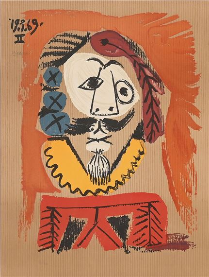 Pablo Picasso | Tete d'Homme (1969 - 1972) | MutualArt