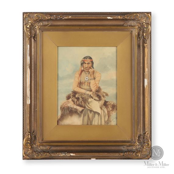 William Armstrong | Cree Buffalo Hunter (98) | MutualArt