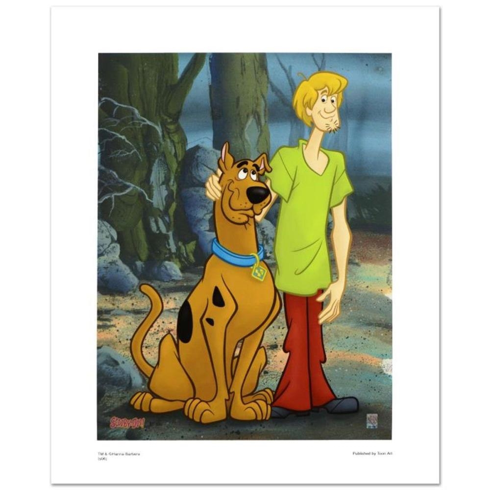 Hanna Barbera | Scooby & Shaggy Standing Limited Edition Giclee | MutualArt