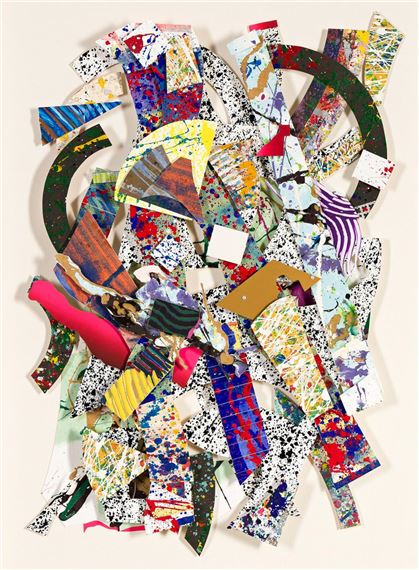 Sam Gilliam | Collage in Relief (2006) | MutualArt