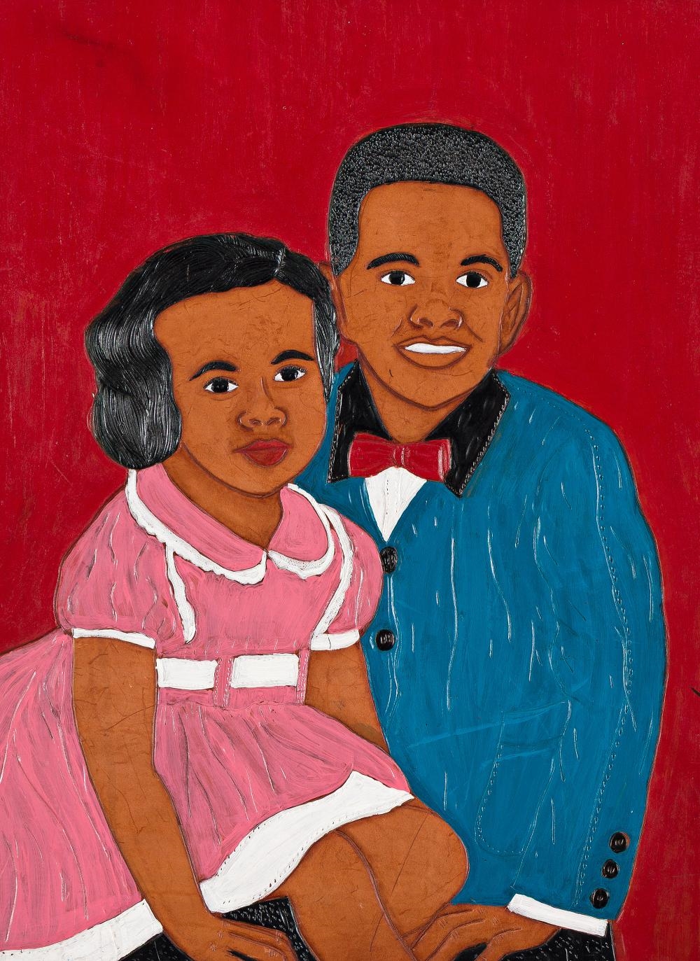 Winfred Rembert | Brother and Sister (2006) | MutualArt