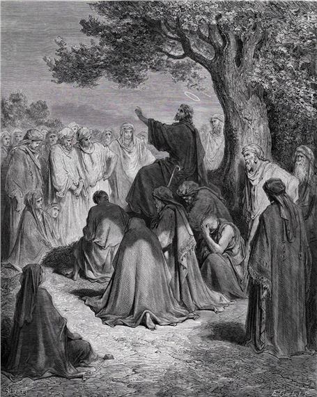 Gustave Doré | Jesus Preaching to the Multitude (1880) | MutualArt
