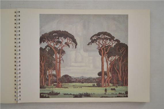 Jacob Hendrik Pierneef | brochure of The South African Railways ...