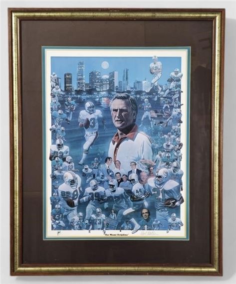 Paul Miller | The Miami Dolphins | MutualArt
