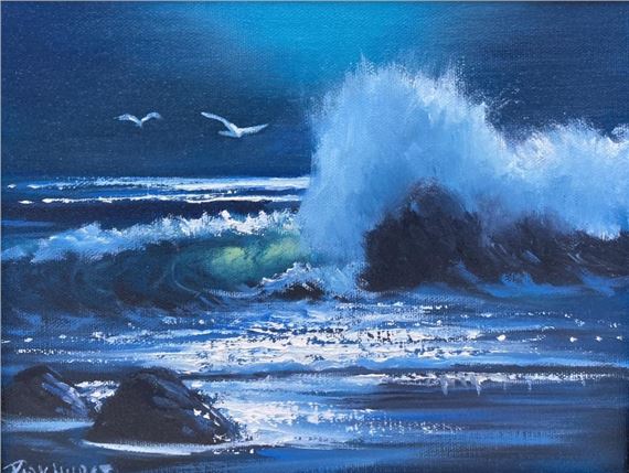 Violet Parkhurst | Malibu Splash | MutualArt