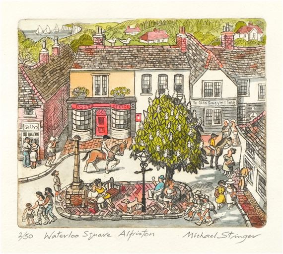 Michael Stringer | Waterloo Square Alfriston (20th Century) | MutualArt