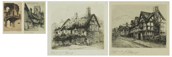 Edward J. Cherry | Thatched buildings | MutualArt