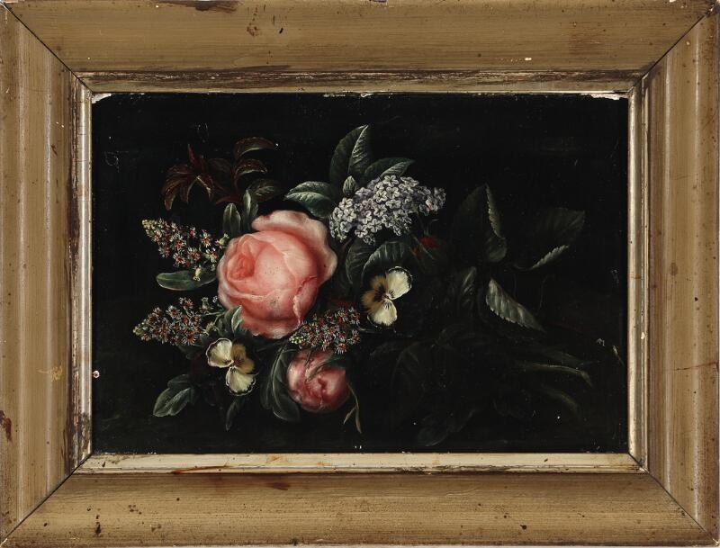 Johan Laurentz Jensen | Still life with roses and pansies | MutualArt