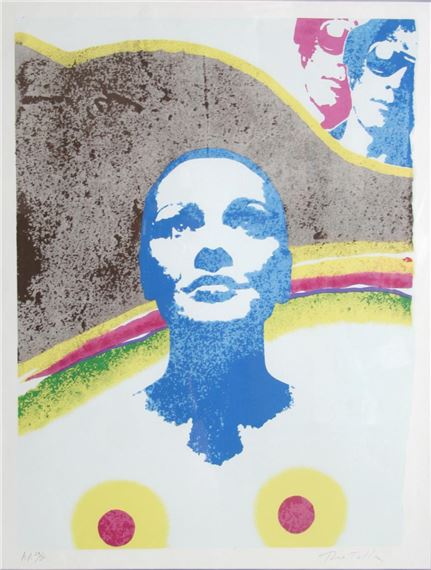 Mimmo Rotella | The Look (1979) | MutualArt