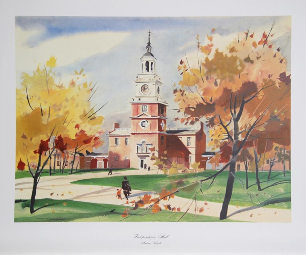 Andrew Nathaniel Wyeth | Independence Hall | MutualArt