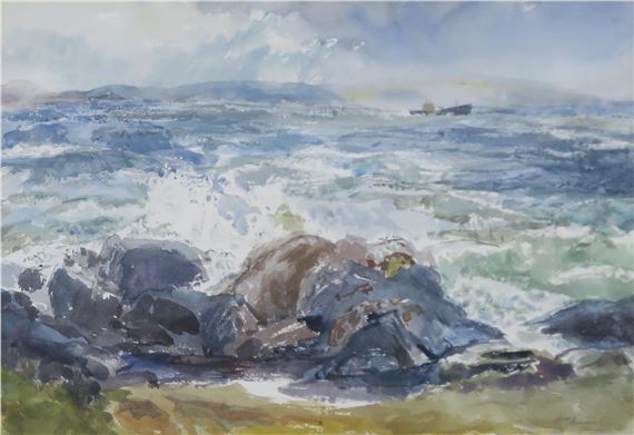 William Armour | STORM ON THE CLYDE | MutualArt