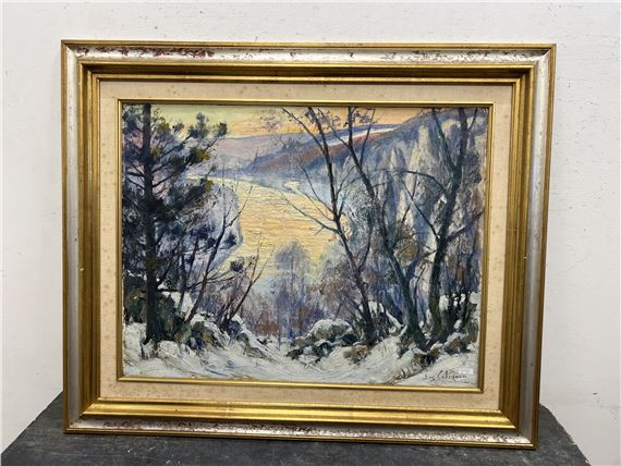 Eugène Colignon | Sur les roches à Marche-les-dames | MutualArt