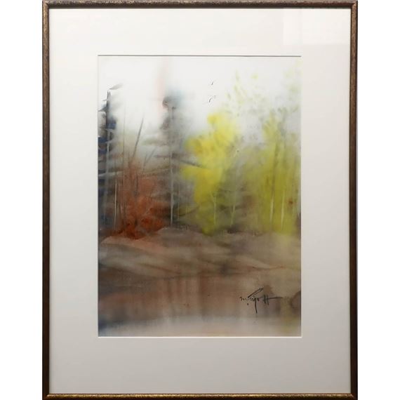 Marjorie Pigott | AUTUMN IN THE RAIN | MutualArt