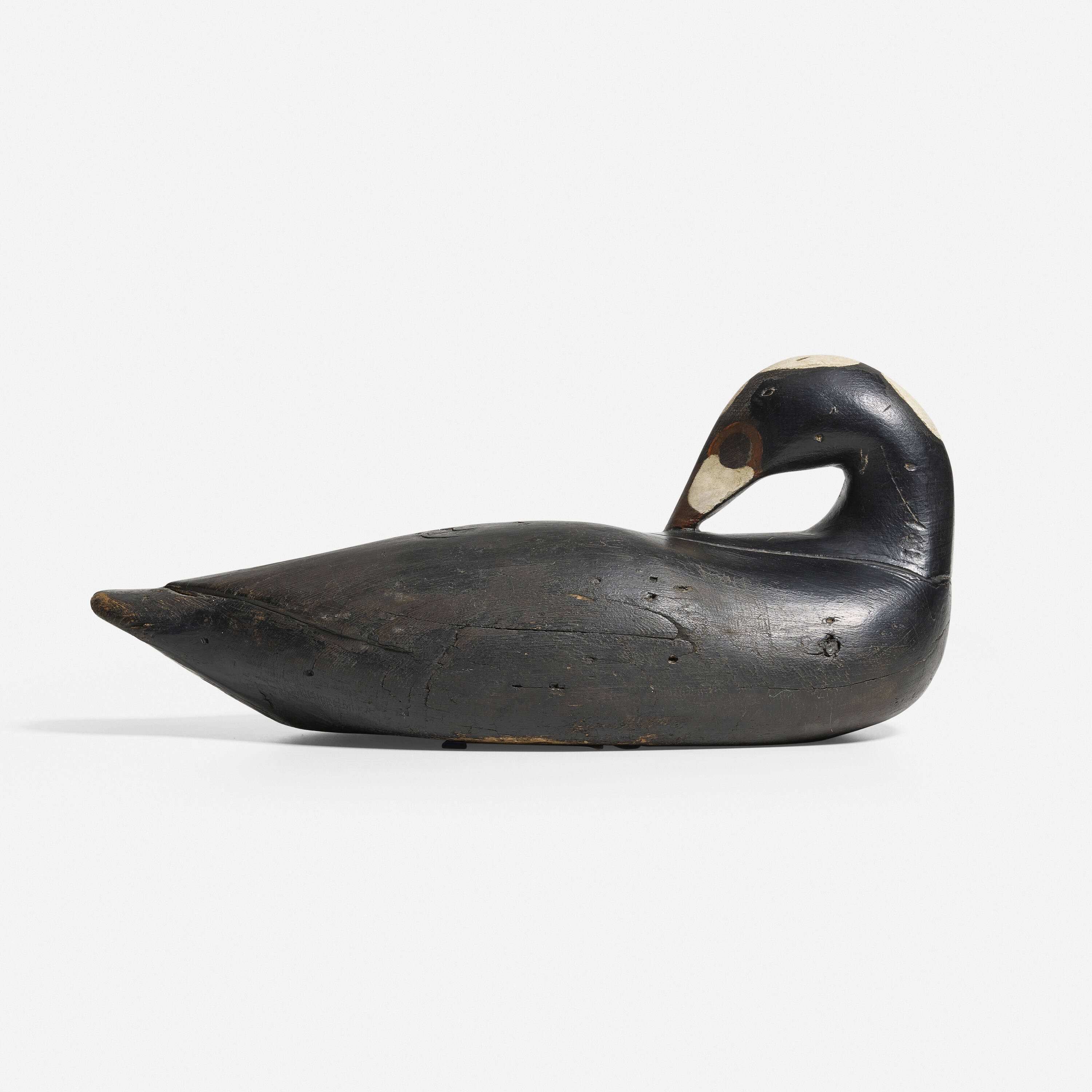 Augustus Aaron Wilson | Preening Scoter decoy (1920) | MutualArt