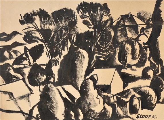 Karel Sloup | Vesnička | MutualArt
