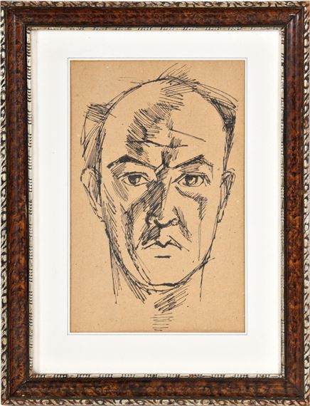 Karel Sloup | Kresba muÅ¾e | MutualArt