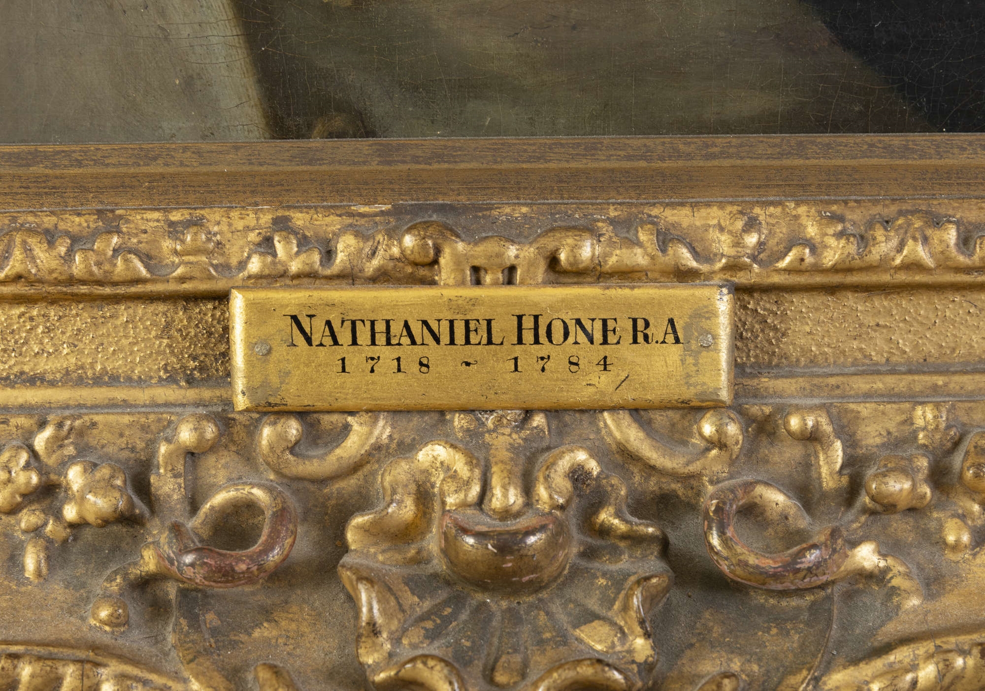 Nathaniel Hone the Elder | A half length portrait of a young boy ...