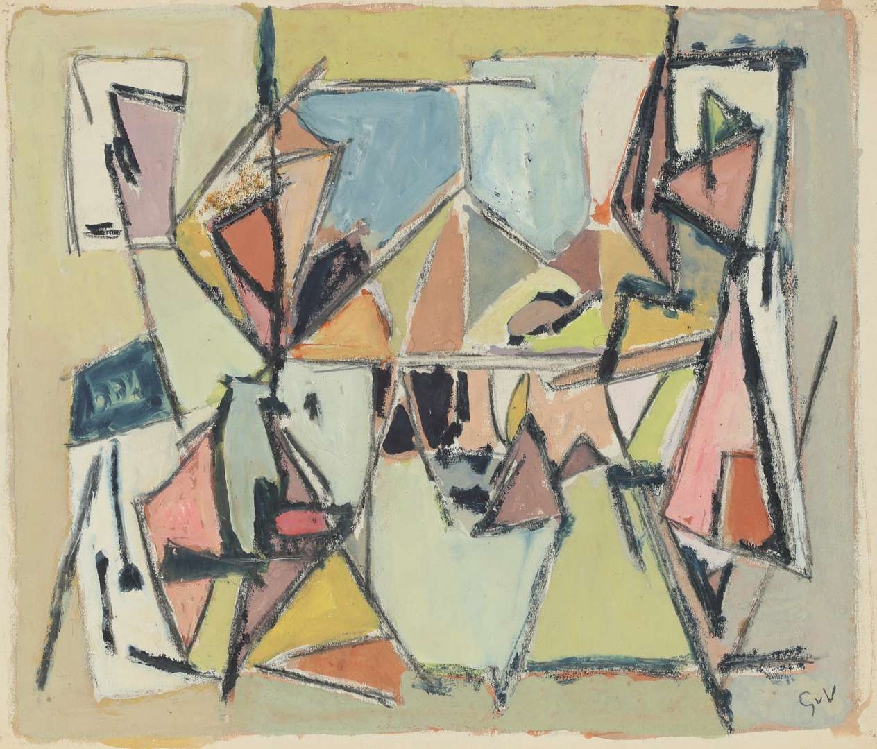 Geer Van Velde | Untitled (1944) | MutualArt