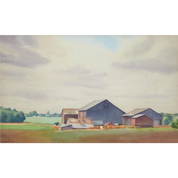 Walter Joseph Phillips | UNTITLED (BARNS (1955) | MutualArt
