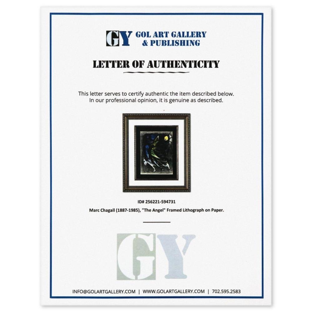 Marc Chagall | The Angel | MutualArt