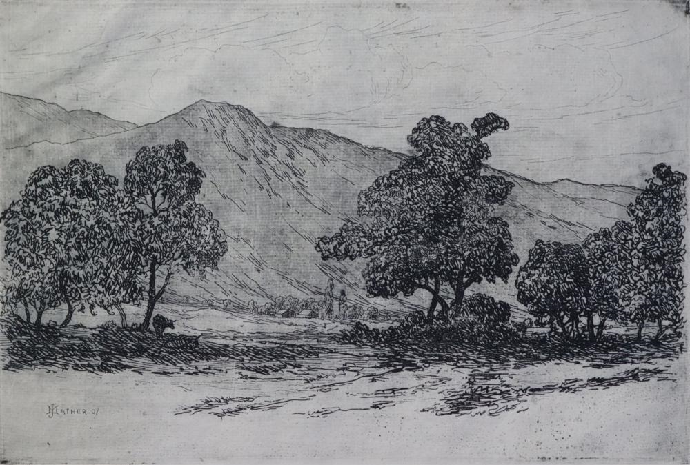 John Mather | Australian Landscape Scene | MutualArt