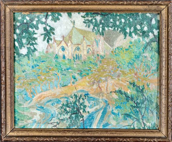 Vera Leeper | Landscape With Architecture | MutualArt