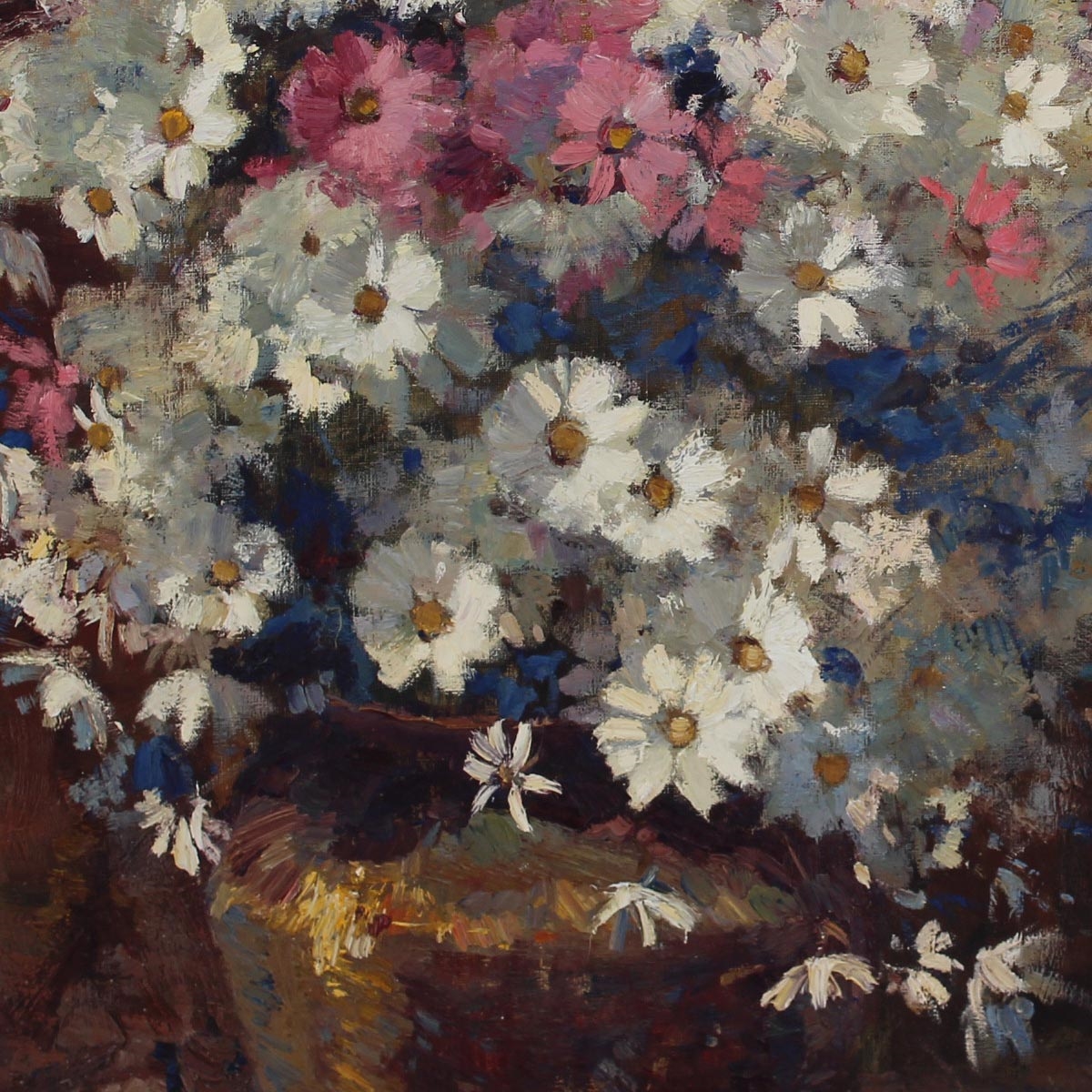 Adriaan Boshoff | Still Life with Cosmos | MutualArt