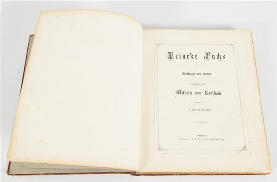 Johann Wolfgang von Goethe | Reineke Fuchs (1846) | MutualArt