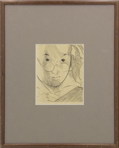 Louis Marcoussis | Autoportret (1936) | MutualArt