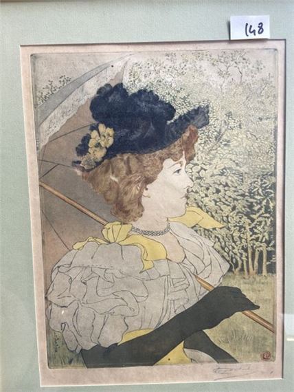 Eugène Delâtre | Profil de femme | MutualArt