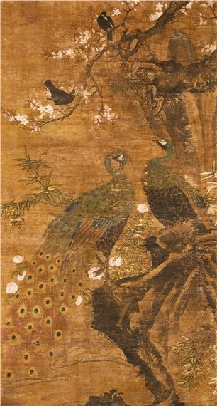 Lu Ji | Peacocks and Birds | MutualArt