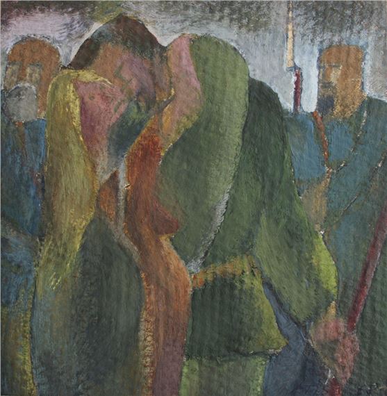 Atis Ievins | Meeting (1968) | MutualArt