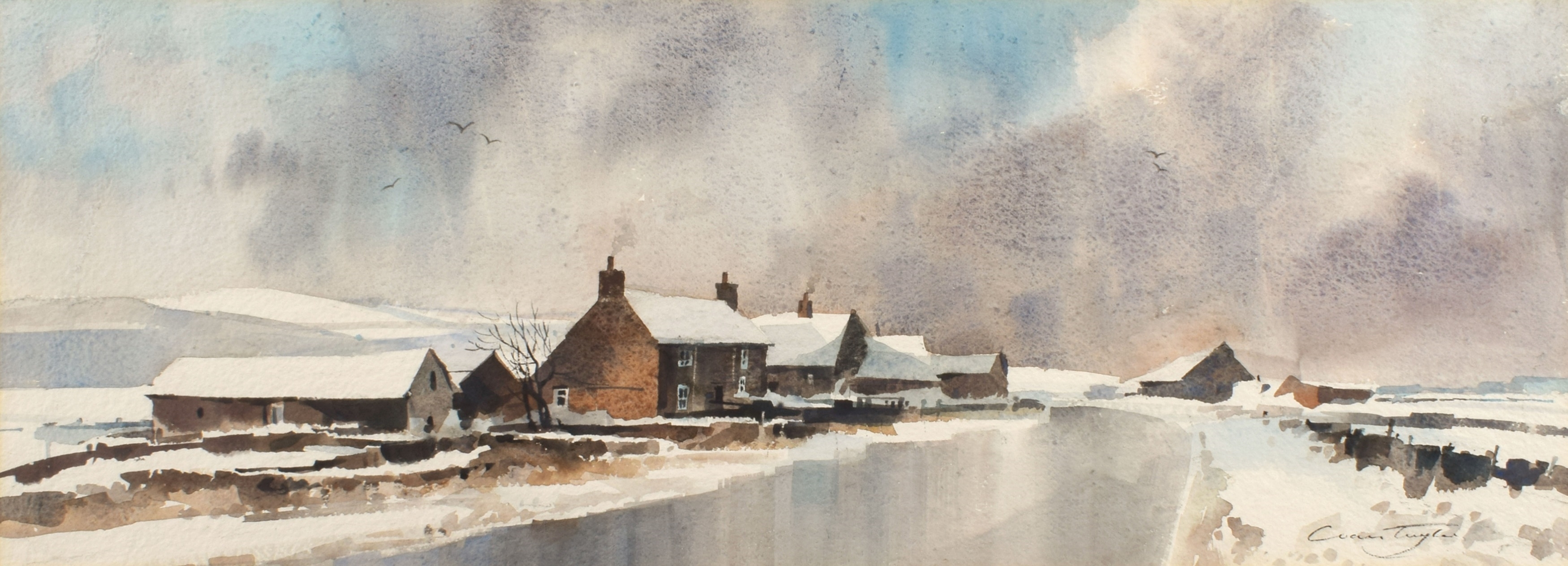 Ivan Taylor | Winter Landscape Near Flash, Staffordshire Moorlands ...