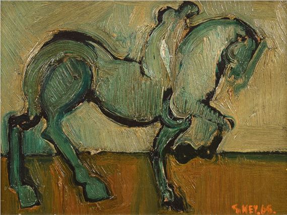 Geoffrey Key | Horse & Rider (1968) | MutualArt