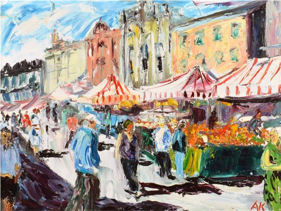 Alan Knight | Stockport Market (2010) | MutualArt