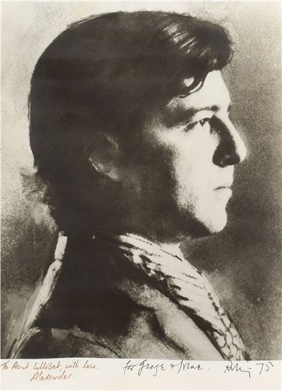 Harold Riley | Portrait of Alexander (1975) | MutualArt