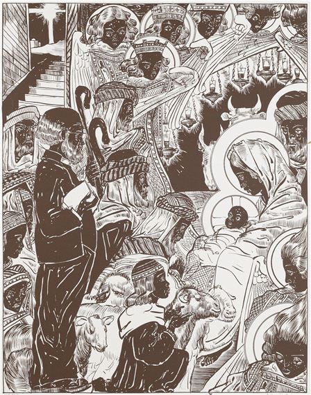 Allan Rohan Crite | The Presentation (1970) | MutualArt