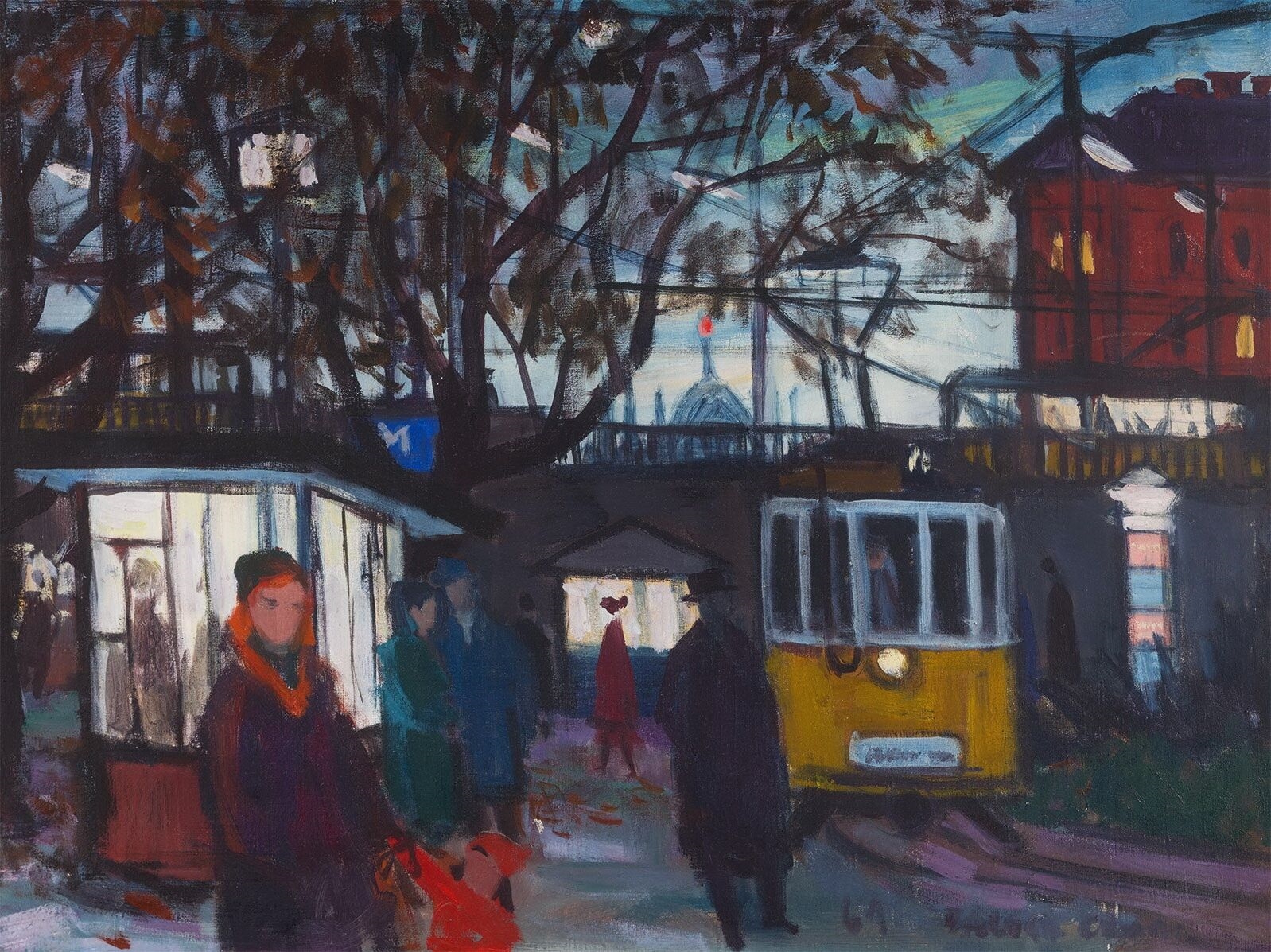 Ervin Balogh | Margit híd, budai hídfo háttérben a Parlamenttel (1961 ...