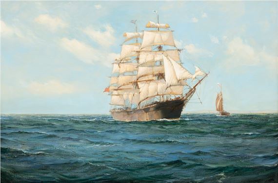 Montague Dawson | Summer Days | MutualArt