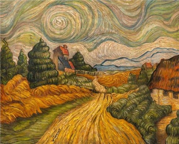 Vincent Van Gogh | Expressionist Countryside | MutualArt