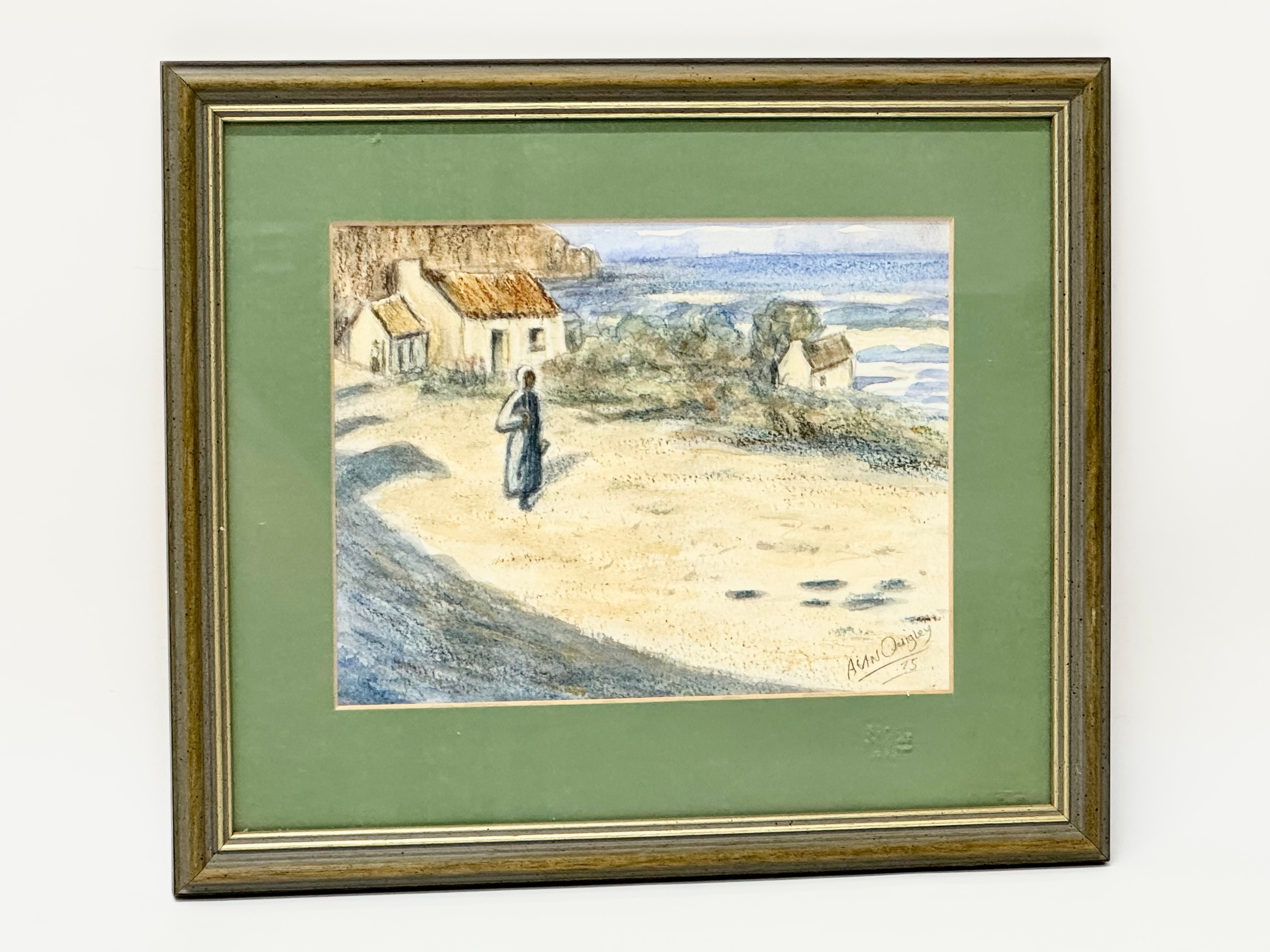 Alan Quigley | A watercolour drawing | MutualArt