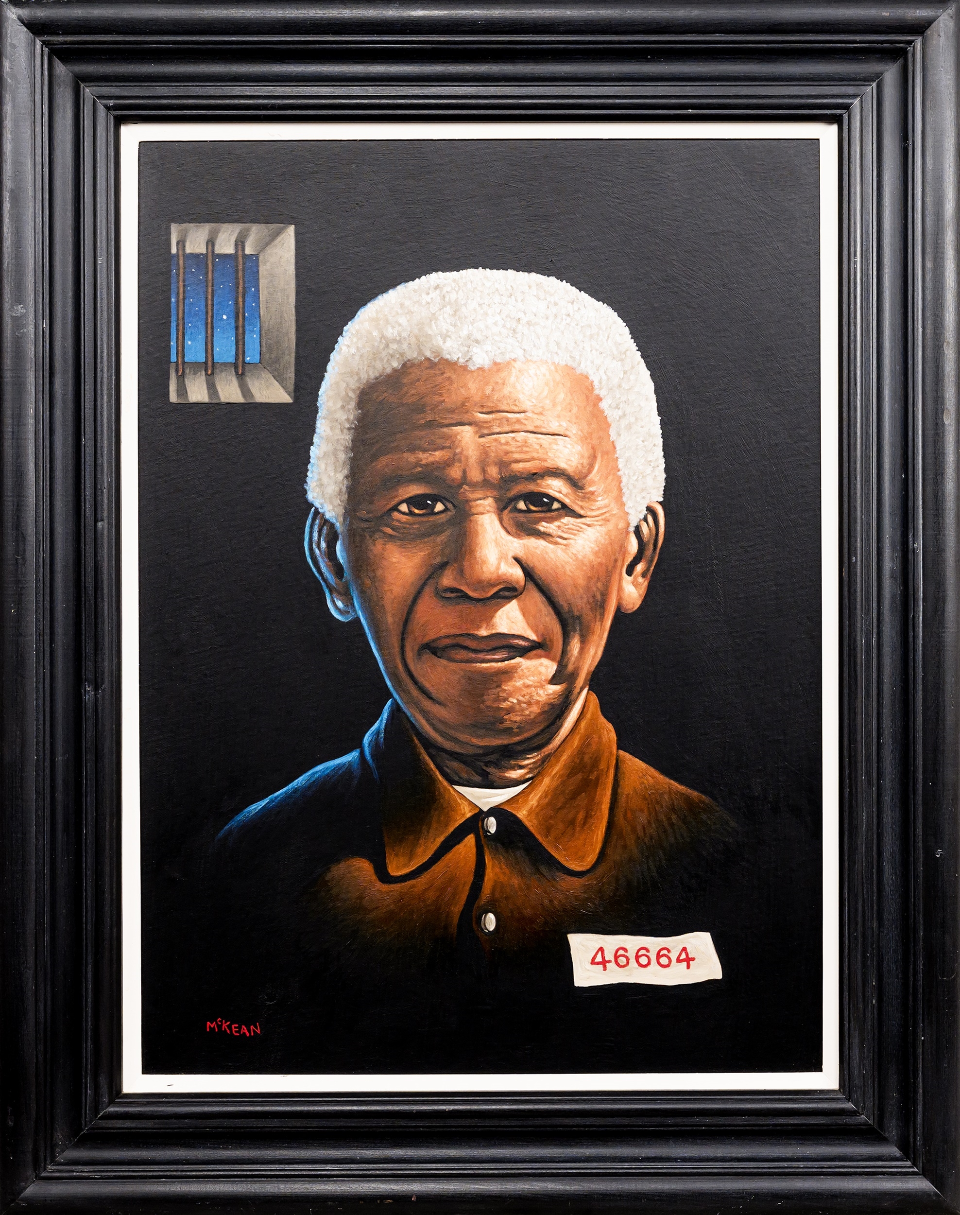 Graham H. D. McKean | THE PORTRAIT OF NELSON MANDELA | MutualArt