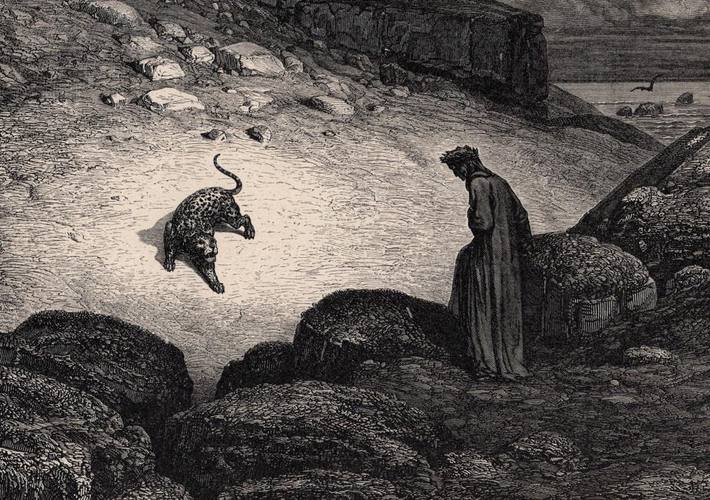 Gustave Doré | The Panther (Dante's Divine Comedy Enferno (1880 ...