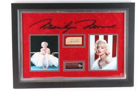 Marilyn Monroe | Original Marilyn Monroe Ink Signature | MutualArt