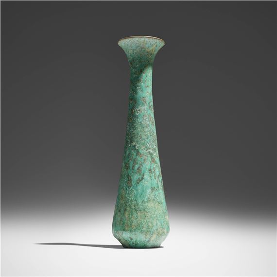 Otto & Gertrud Natzler | Vase with flaring top (1961) | MutualArt
