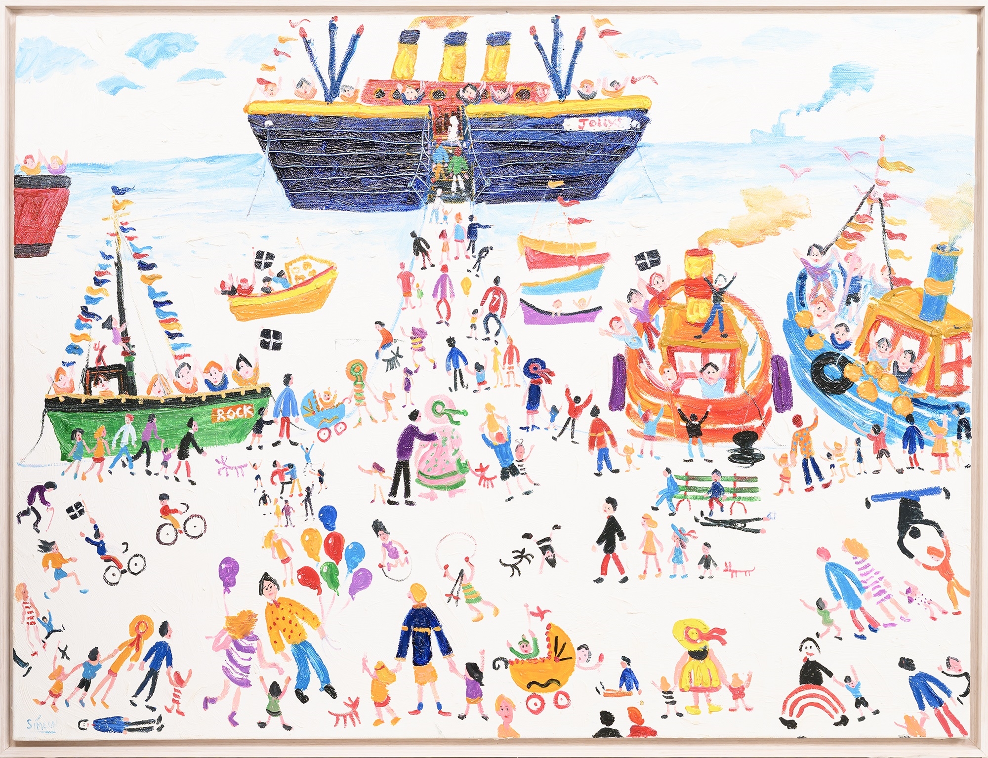 Simeon Stafford | THE DAY TRIP FROM PENZANCE | MutualArt
